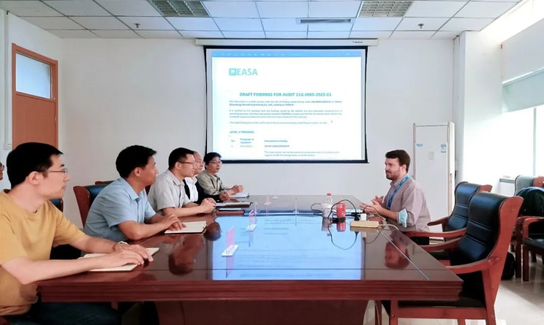 山东太古顺利通过EASA POA现场审核